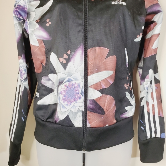 adidas Originals | Jackets & Coats | Adidas Originals Lotus Print Track ...
